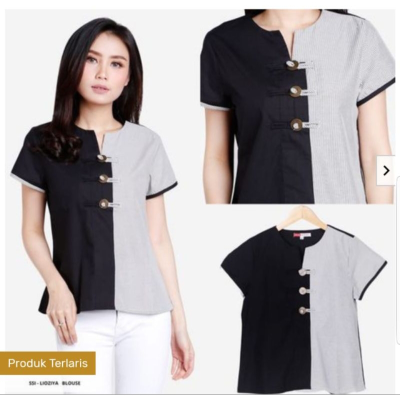 Jual POLA PRODUKSI BLUS 04 [ Pola Baju Sewing Pattern ] | Shopee Indonesia