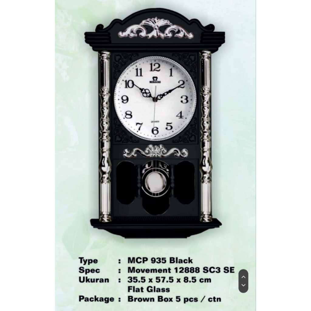 Jual JAM DINDING BANDUL MIRADO /JAM DINDING ANALOG /JAM DINDING MELODI ...