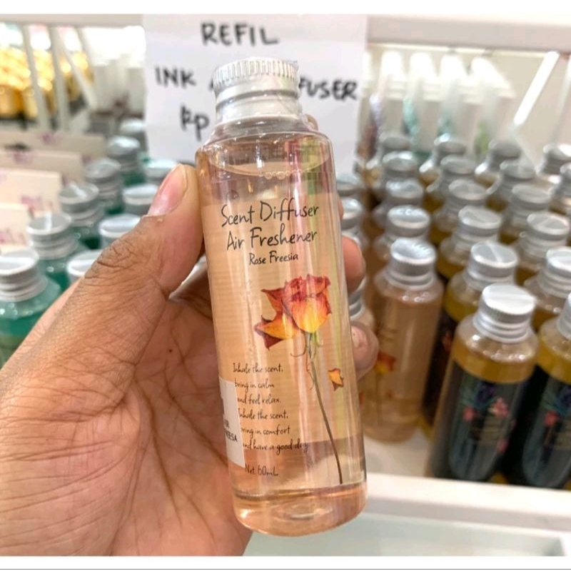 Jual Official BALI MINISO Reed Diffuser Sakura Aroma 95ml Aromatherapy ...