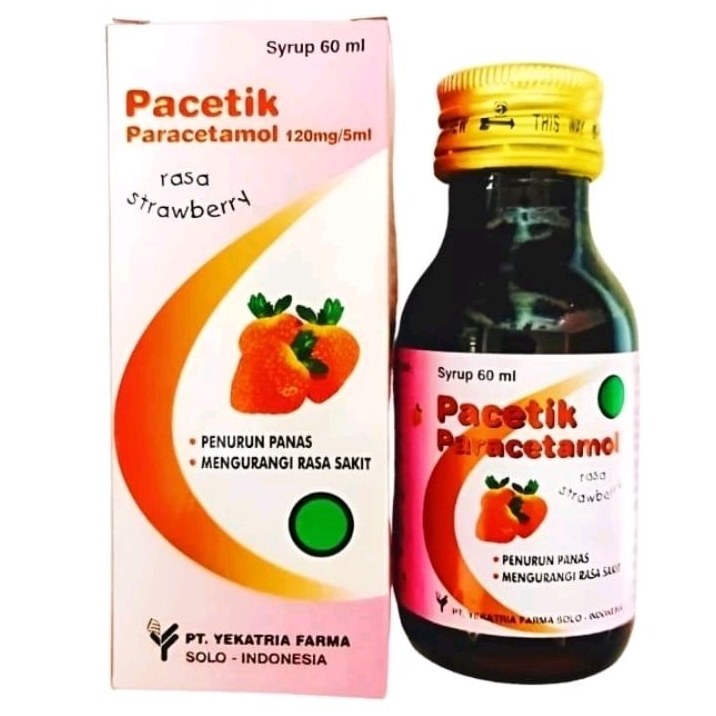 Jual PACETIK Syrup - Paracetamol 120mg /5ml (60ml) | Pamol 120mg /ml ...
