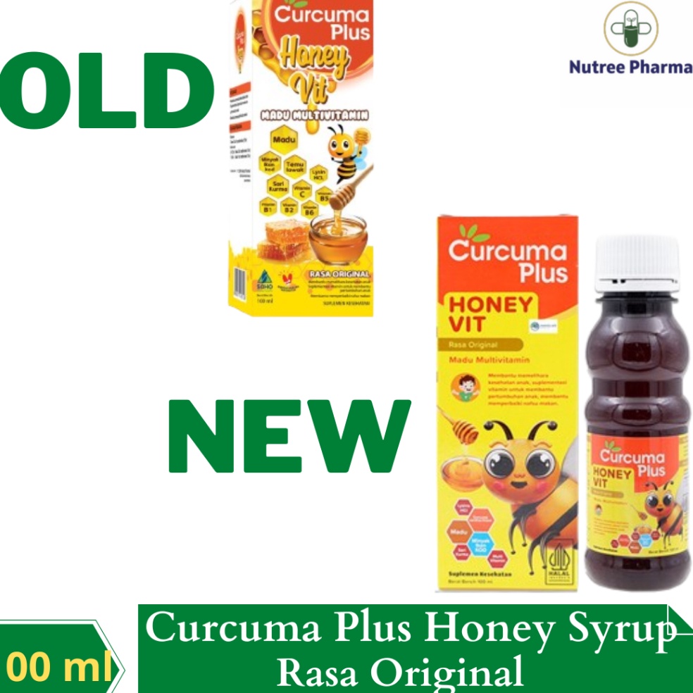 Jual YPK998 Penjualan TerbaikCOD Curcuma Plus Honey Vit Syrup ...