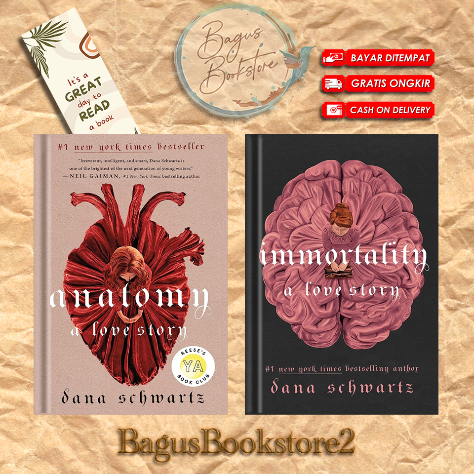 Jual The Anatomy Duology (2 book series) Anatomy | Immortality by Dana ...