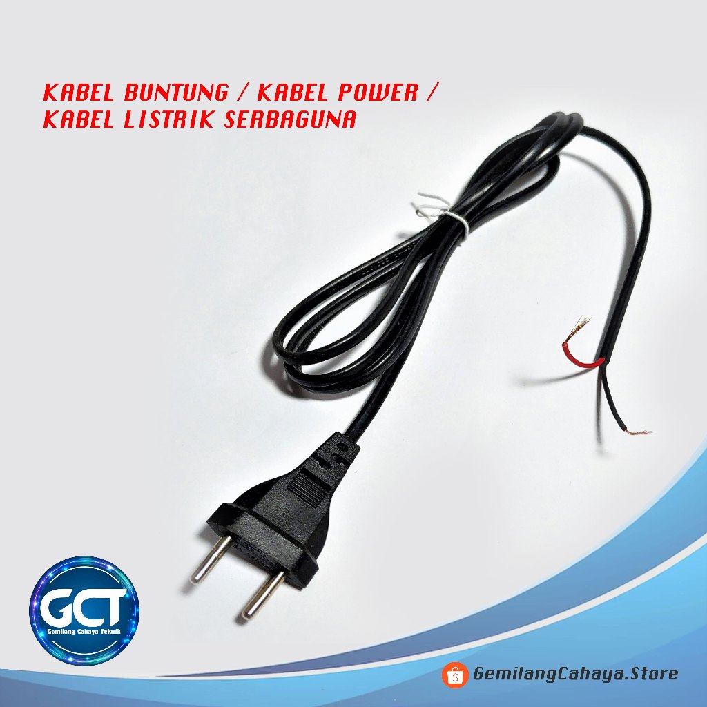 Jual Kabel Buntung / Kabel AC 220V / Kabel Power / Kabel Listrik ...