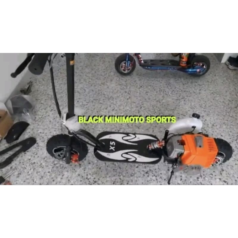 Jual Scooter Goped X5 Mesin 63cc 2 Tak 3HP Terbaru Velg 6.5 Inch - Goped Skuter Otoped 63cc ...