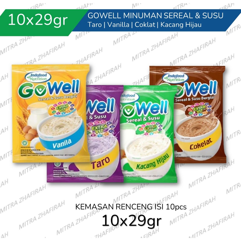 Jual GOWELL Serean Susu Anak dan Dewasa untuk Sarapan Sehat dan ...