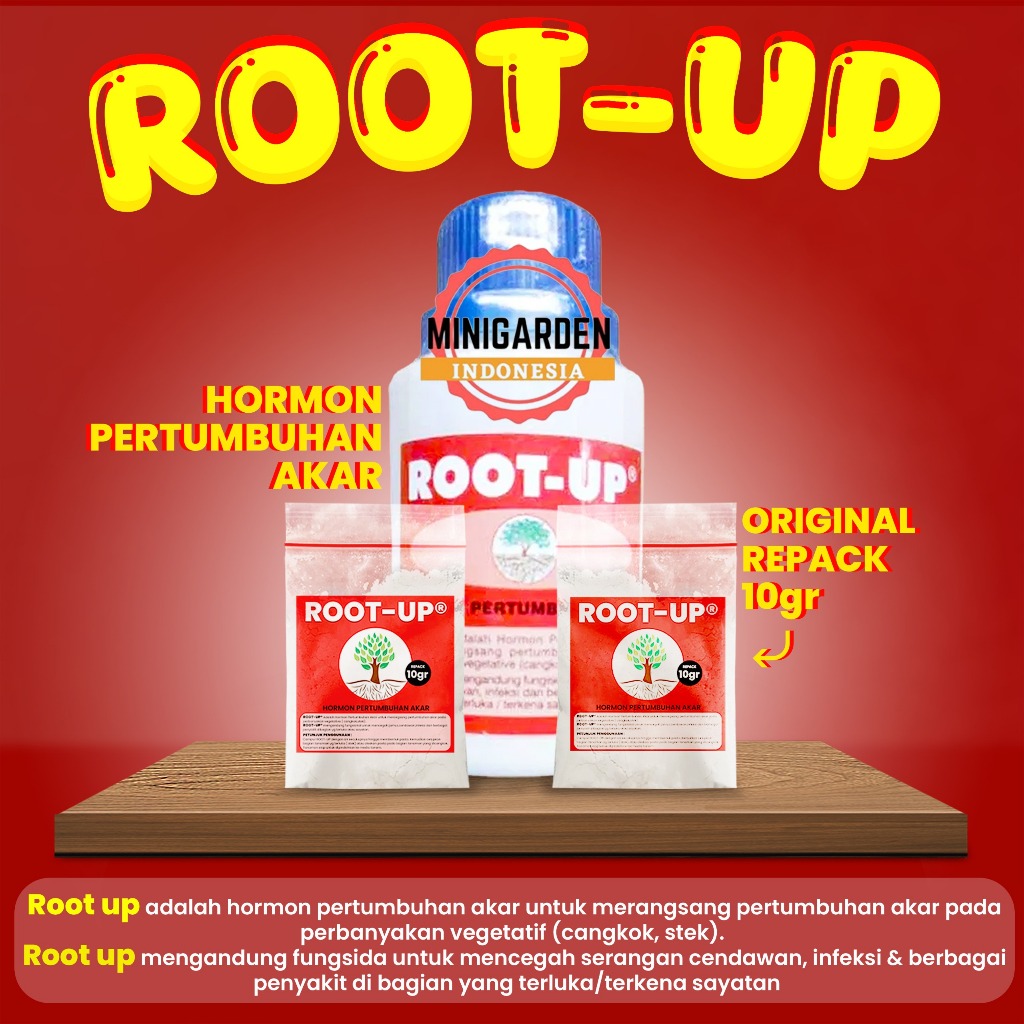 Jual ECER 10 GRAM ROOT UP perangsang akar dan hormon pertumbuhan akar ...