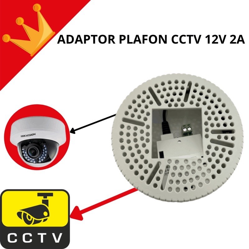 Jual ADAPTOR CCTV power supply 12V 2A DVR MODEM ROUTER | Shopee Indonesia