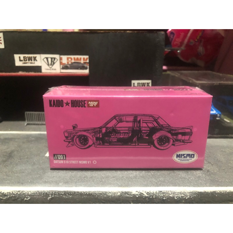 Jual Mini GT x Kaido House Datsun 510 Street Nismo V1 - Pink | Shopee ...