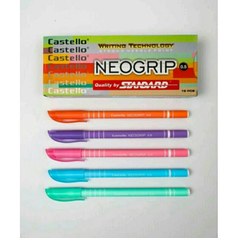 Jual Pen castello neogrip ( pulpen harga satuan) | Shopee Indonesia
