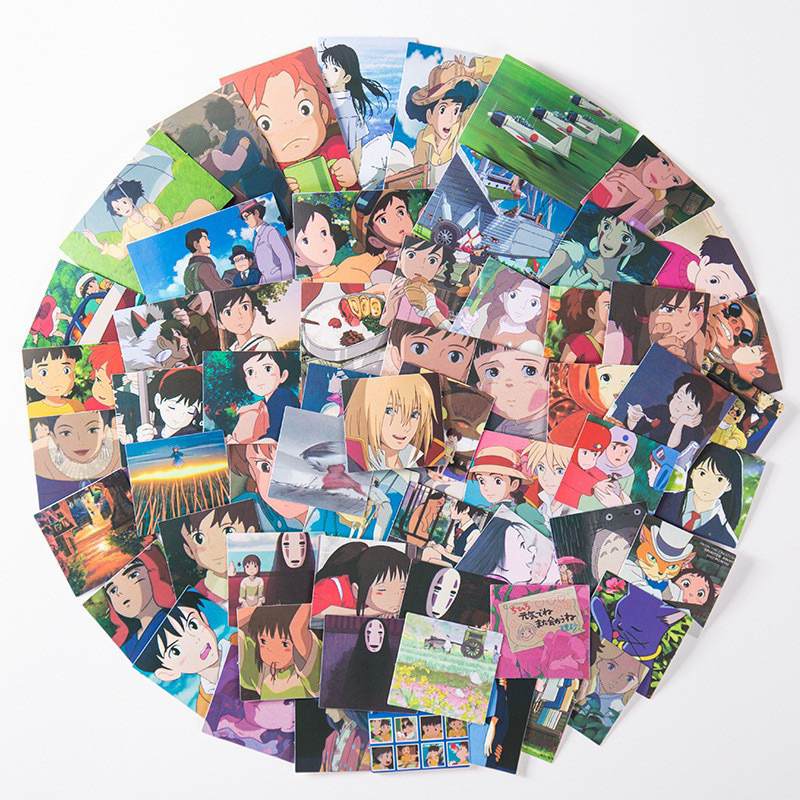 Jual 10 pcs Sticker Ghibli Universe Ponyo Stiker Anime Japan Aesthetic ...
