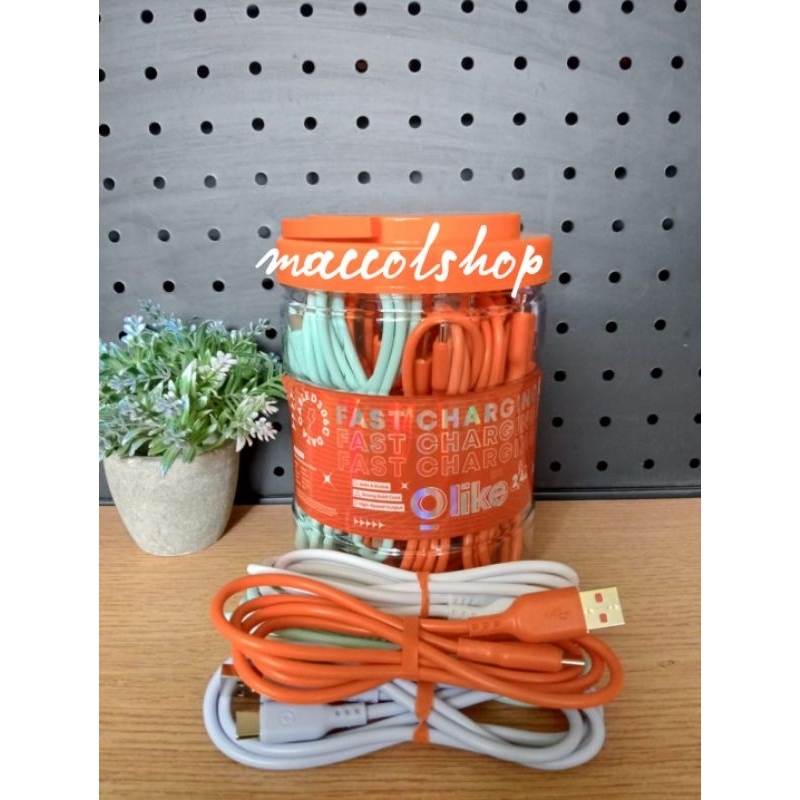 Jual Olike D306 (D306C) Kabel Data USB Type C Fast Charging 2.4A ...