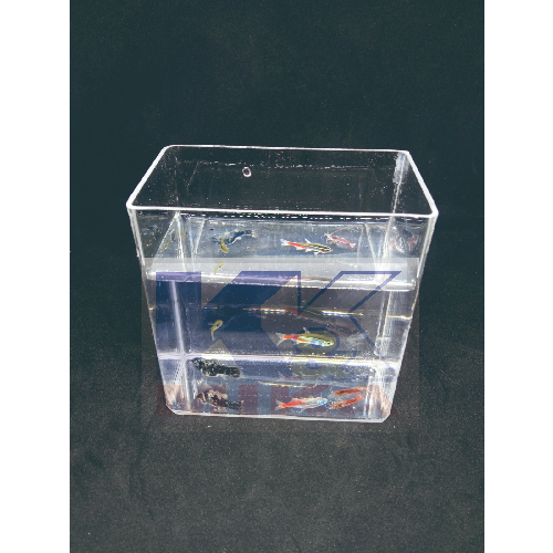 Jual soliter akrilik uk 12x6x12 full bening | Shopee Indonesia