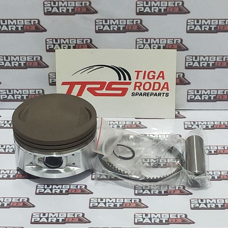 Jual piston viar 200cc OS 0.75 seher set - sparepart motor roda tiga ...