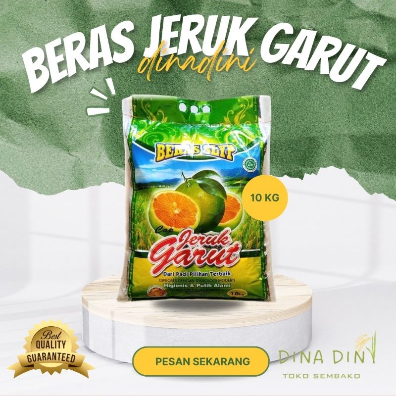 Jual Beras Cap Jeruk Garut 10kg Original | Shopee Indonesia