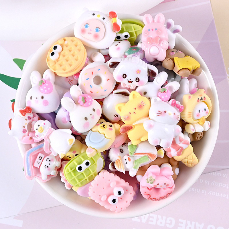 Jual resin campur mix isi 10 / mainan diy / DIY anak perempuan / mainan ...