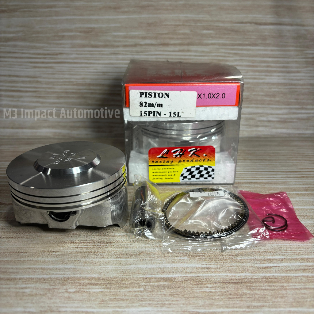 Jual piston LHK seher kit set pen 15 pin 15 ukuran 82mm ORIGINAL LHK ...