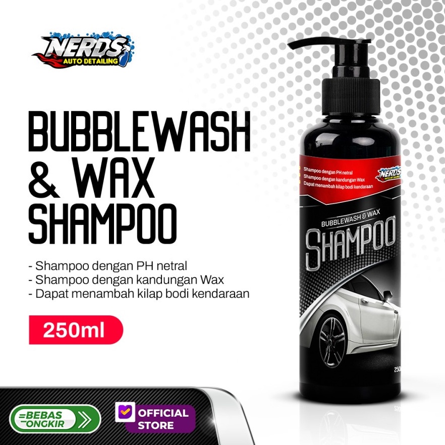 Jual Miliki Sekarang Ners Aut etailing BUBBLEWASH SHAMP UI MTR MBIL ENGAN EXTRA WAX AF | Shopee ...