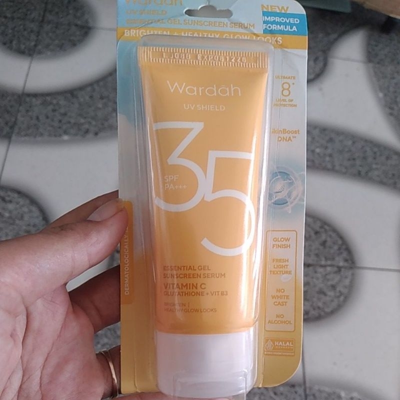 Jual WARDAH SUNSCREEN GEL SPF 35PA+++ 40g | Shopee Indonesia