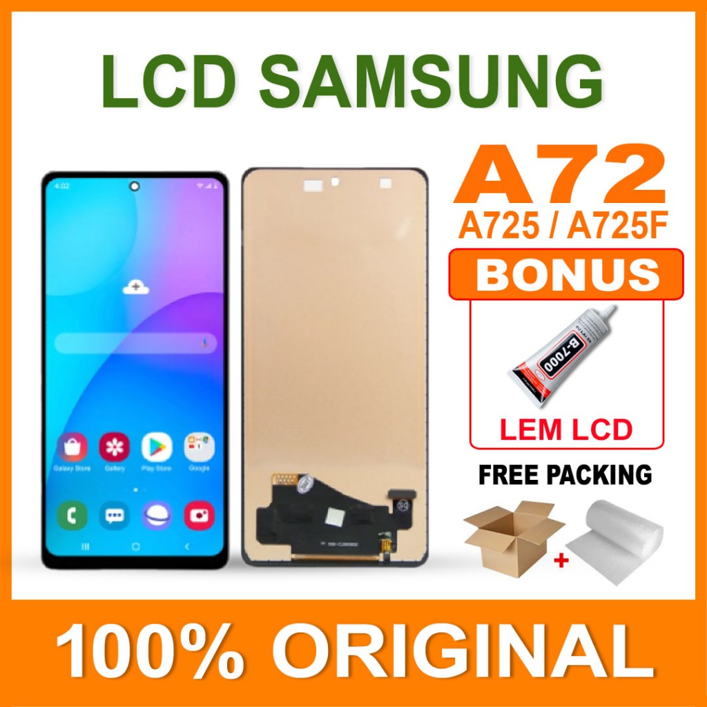 Jual LCD SAMSUNG A72 / A725 / A725F FULLSET TOUCHSCREEN | Shopee Indonesia