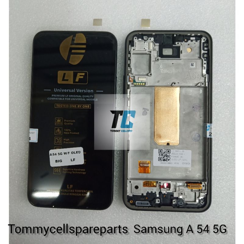 Jual LCD TOUCHSCREEN+FRAME SAMSUNG GALAXY A54 5G A546 OLED FINGERPRINT ...