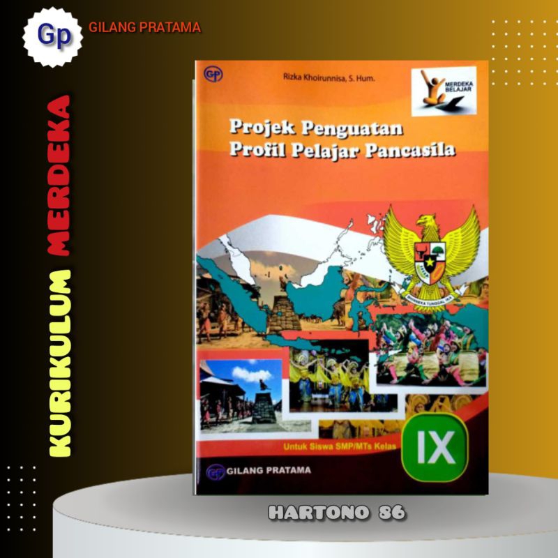 Jual Buku paket projek penguatan profil pelajar Pancasila/P5 kelas 9 SMP/MTs kurikulum MERDEKA ...