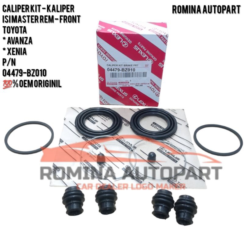 Jual CALIPER KIT - KALIPER KARET SEAL REM TOYOTA AVANZA XENIA ORIGINAL GARANSI 1SET | Shopee ...