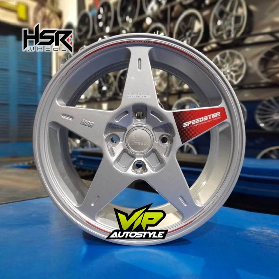 Jual Velg Racing HSR Speedster R15 buat Yaris, Honda Jazz, Brio rs, Mobilio, Vios, Calya, Agya ...