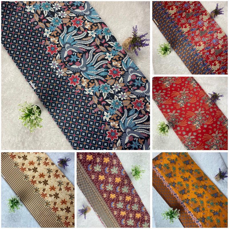 Jual Kain Batik Sutra Premium Halus (per 0.5M) Lebar 1.15M Bisa Seragam ...