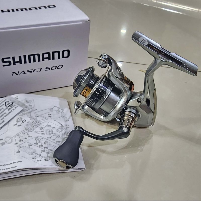 Jual REEL PANCING SHIMANO NASCI FC 500 | Shopee Indonesia