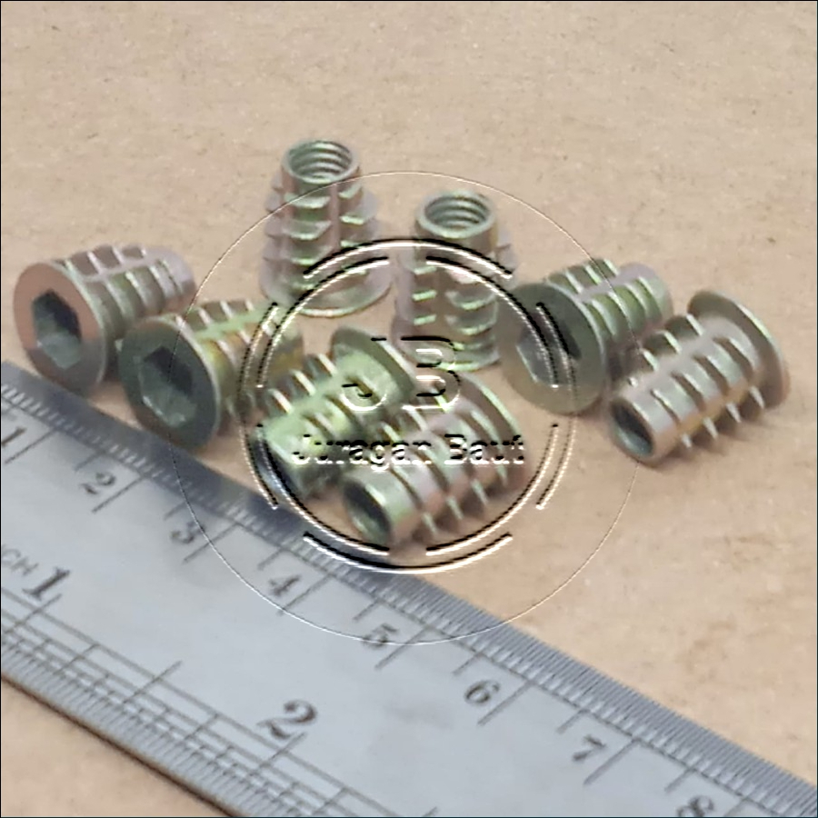 Jual MUR NANAS M6 X 13 MM OD MUR TANAM M6X13 MM OD MUR KNOCKDOWN M6 X 13 MM OD MUR FURNITURE ...