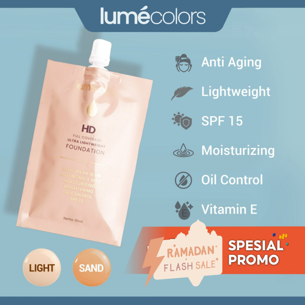 Jual Lumecolors Foundation Sachet 10 ml Lumecolor Foundation Lume ...