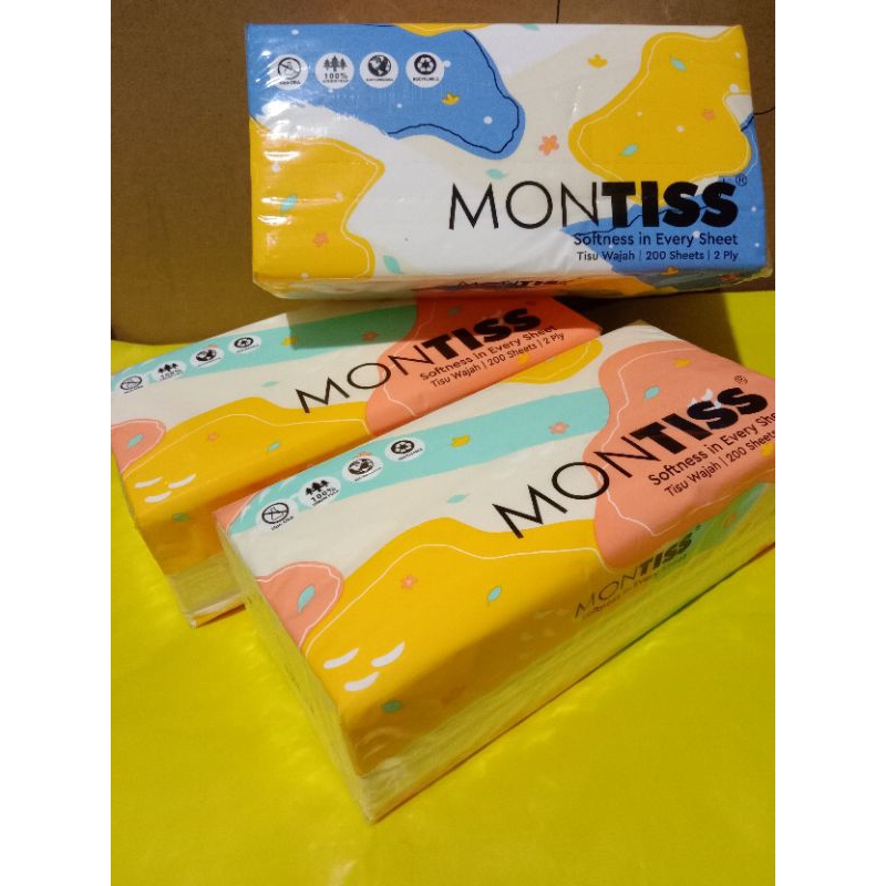 Jual Montiss 200 sheet | Shopee Indonesia