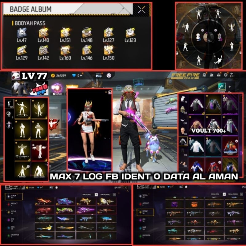 Jual AKUN SULTAN 7 MAX AMAN LOG FB | Shopee Indonesia