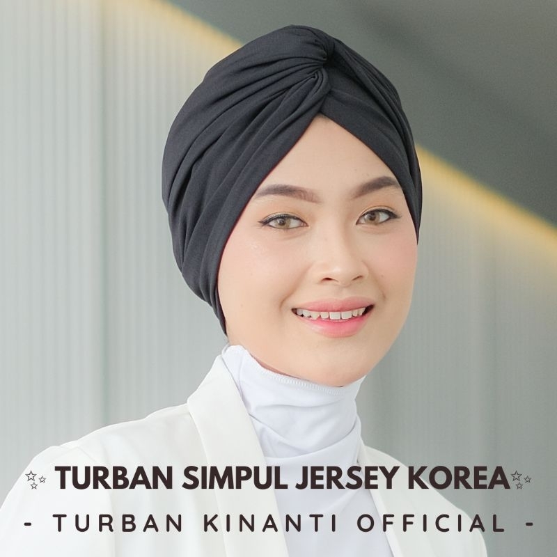 Jual Turban Kinanti - Turban Instan Simpul Jersey Korea Premium - Part ...