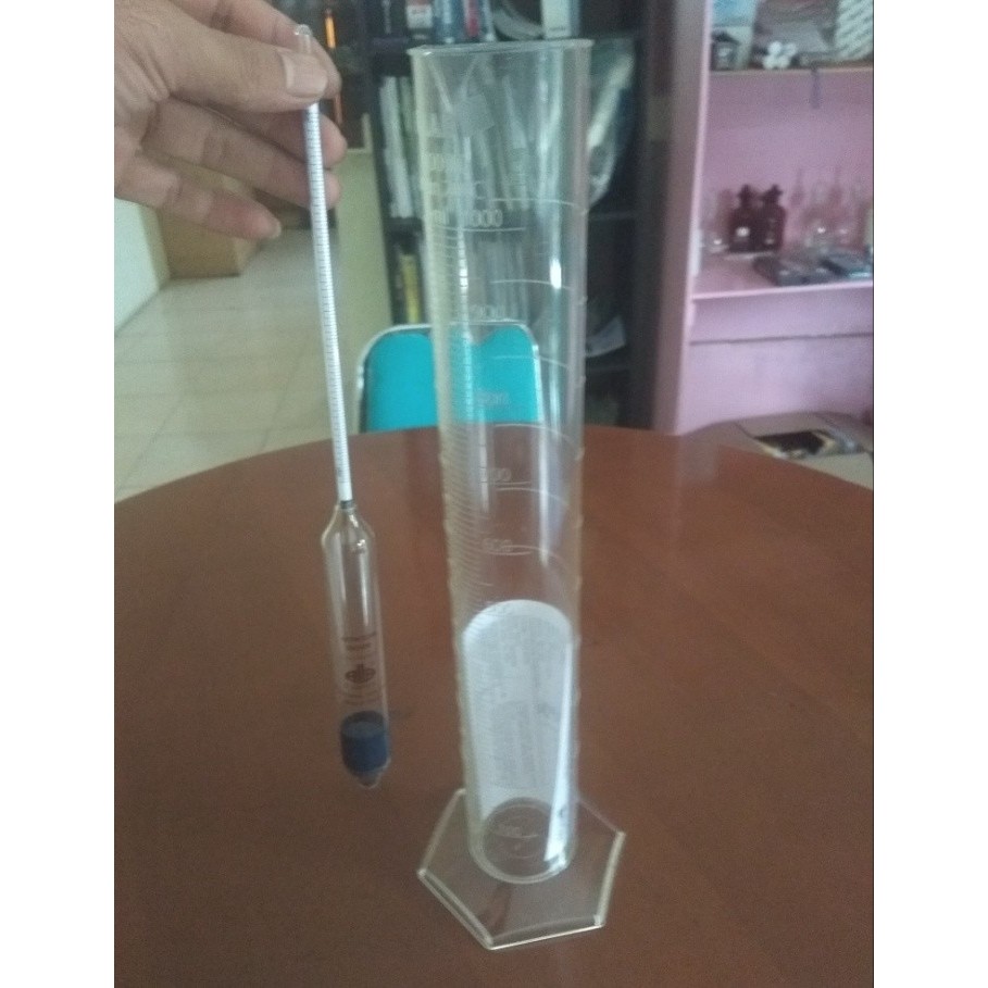 Jual Set Hydrometer ASTM Bio Solar 0.850-0.900 Plus Gelas Ukur PMP 1 ...