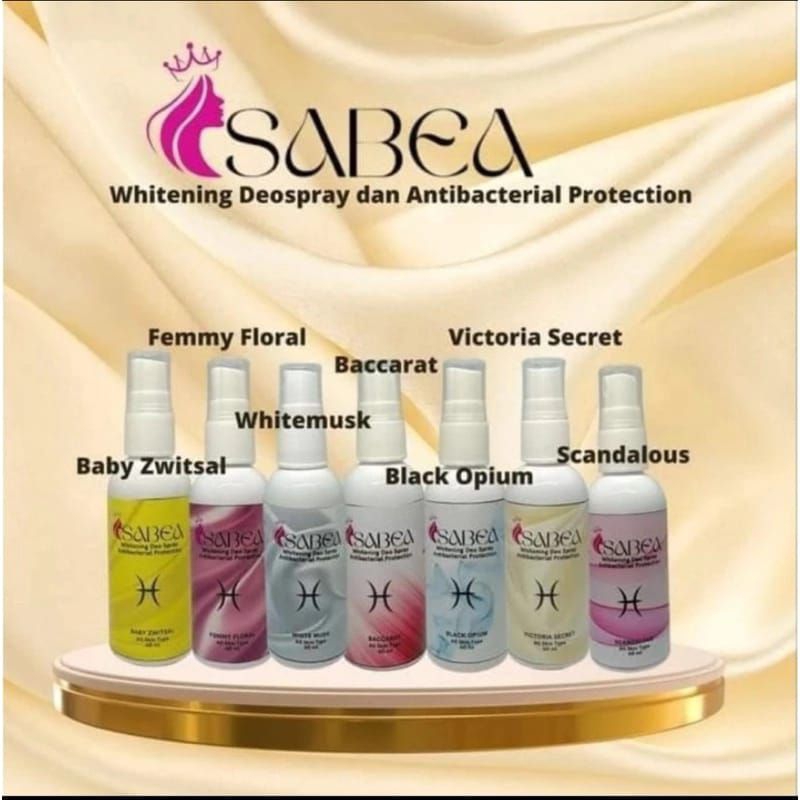 Jual Sabea Whitening Deospray dan Antibacterial Protection | Shopee ...