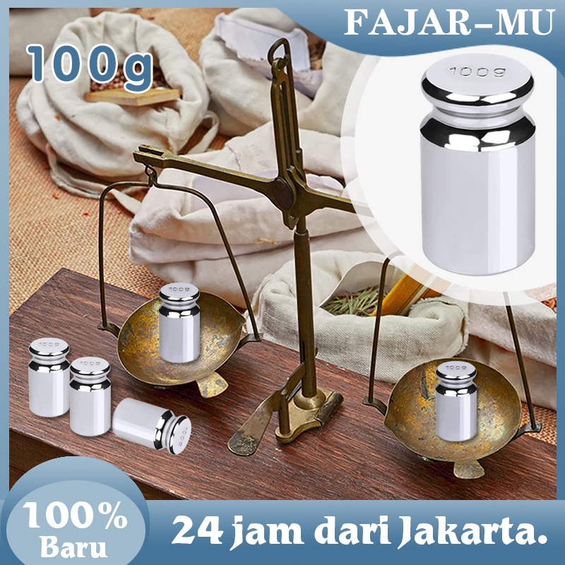 Jual 100 Gram Weight Calibration Kalibrasi Bandul Timbangan Lab Anak ...