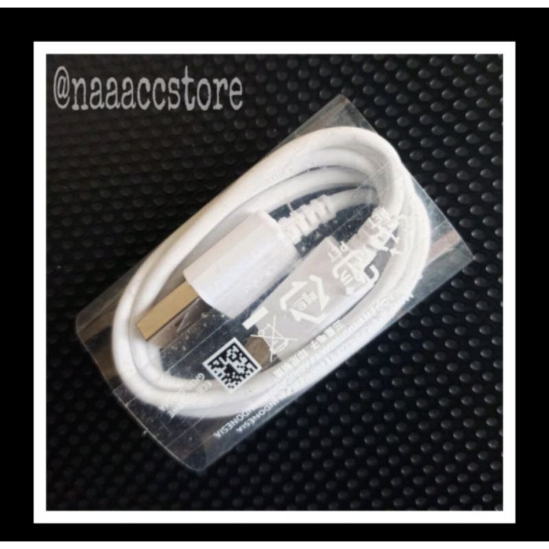 Jual ( ORI 100% GARANSI 1 BULAN ) Kabel charger data Samsung Original 100% A01 02 03 10 J1 J2 ...