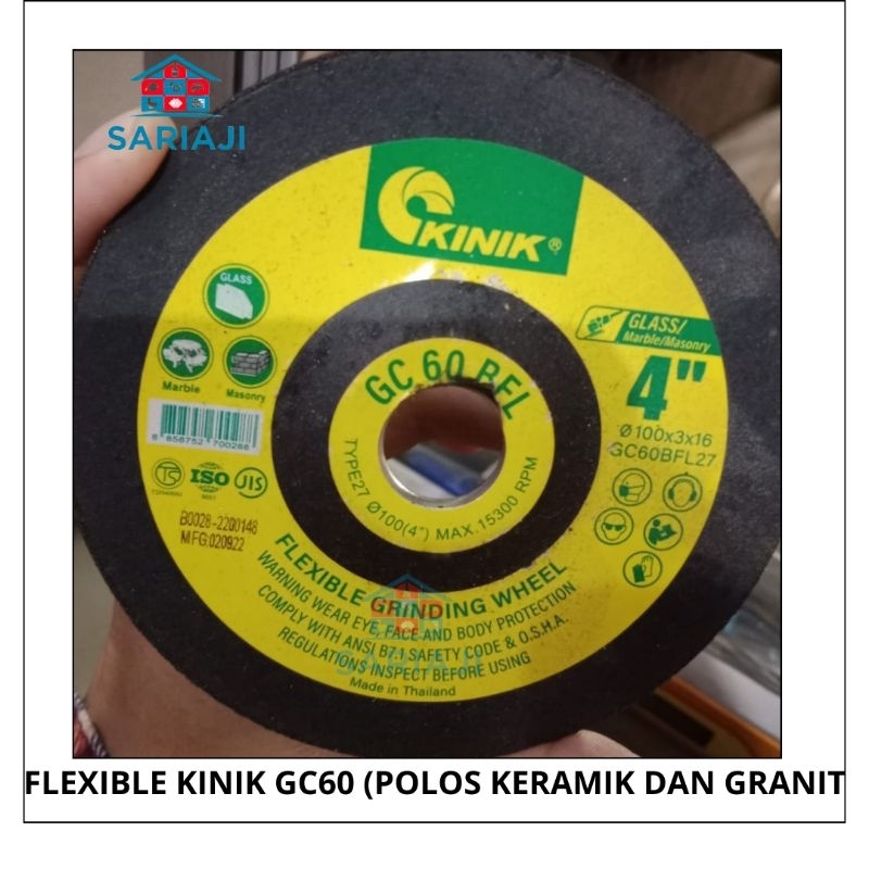 Jual Flexible Kinik GC60 (Poles keramik dan granit) | Shopee Indonesia