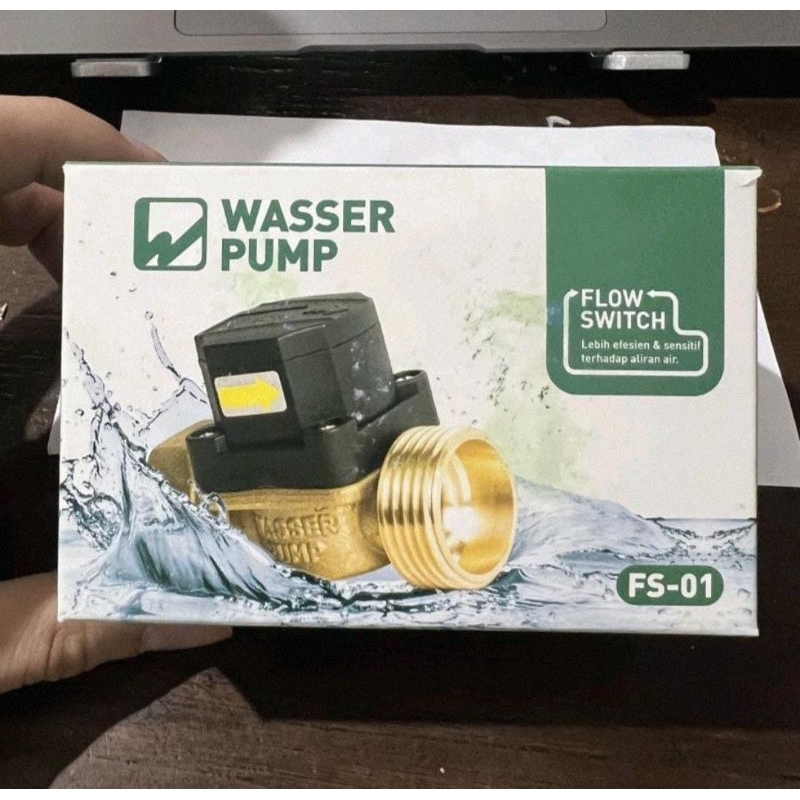 Jual Flow Switch FLOWSWITCH Wasser 1" 1 x 1 inch Original Otomatis ...