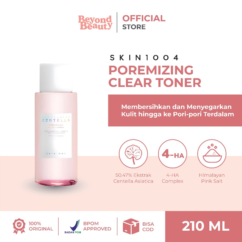Jual [BPOM] SKIN1004 Madagascar Centella Poremizing Clear Toner 210ml ...