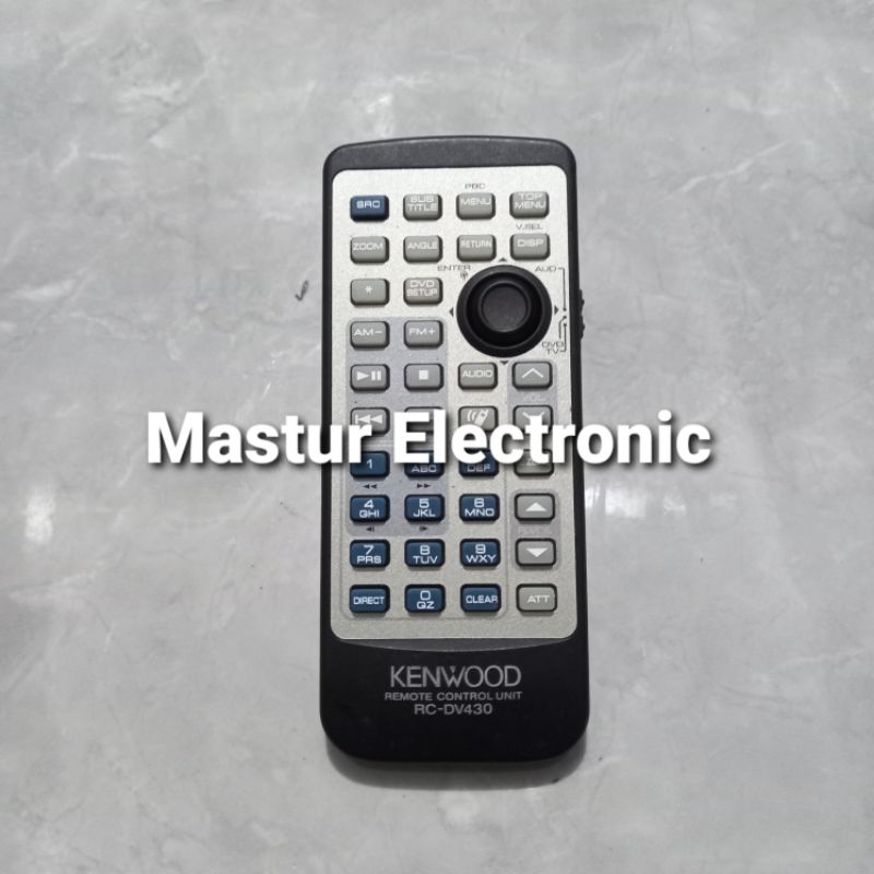 Jual REMOTE REMOT DVD TAPE MOBIL KENWOOD RC-DV430 ORIGINAL ASLI ...