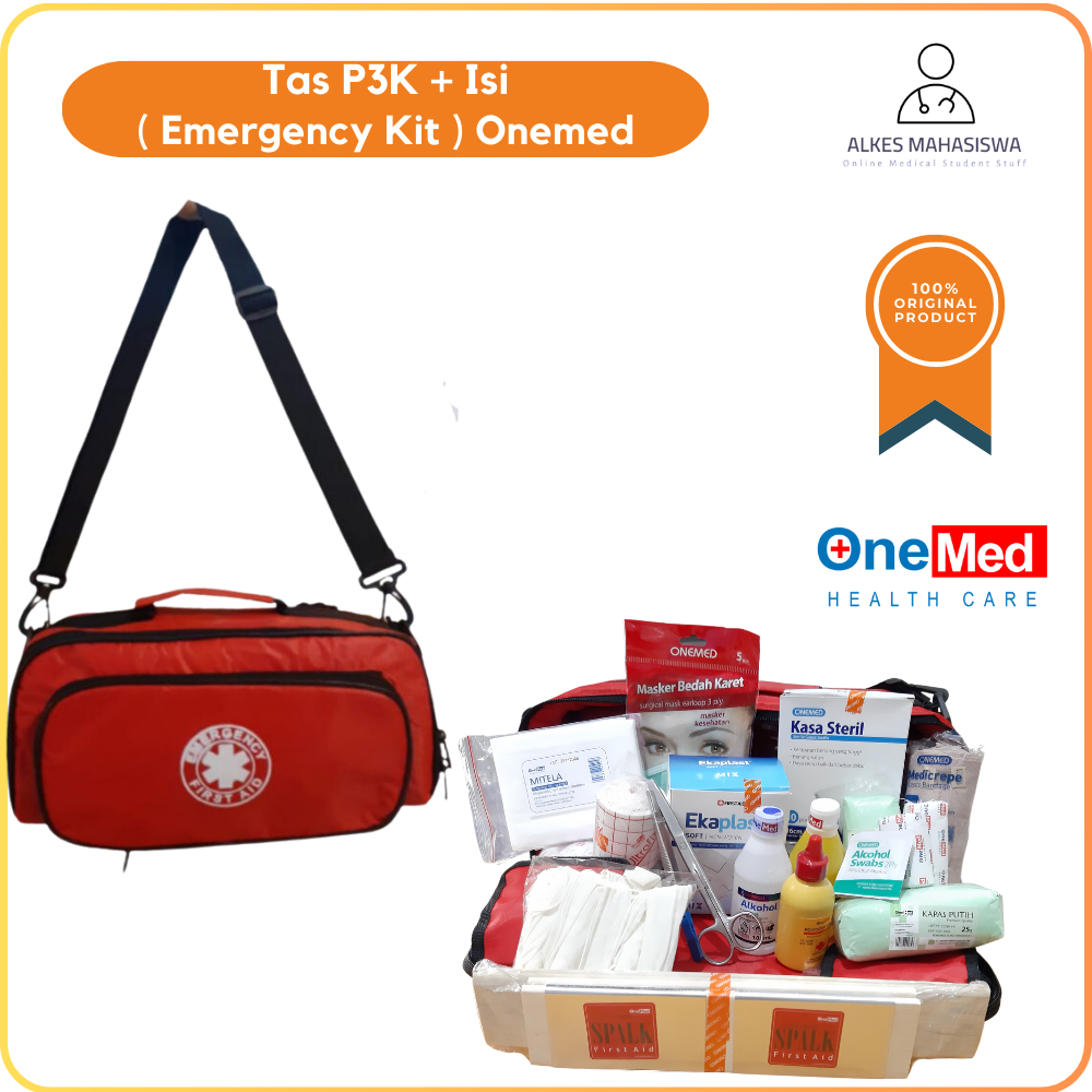 Jual Onemed Tas P3K Emergency Kit Plus Isi 19 SET | Shopee Indonesia