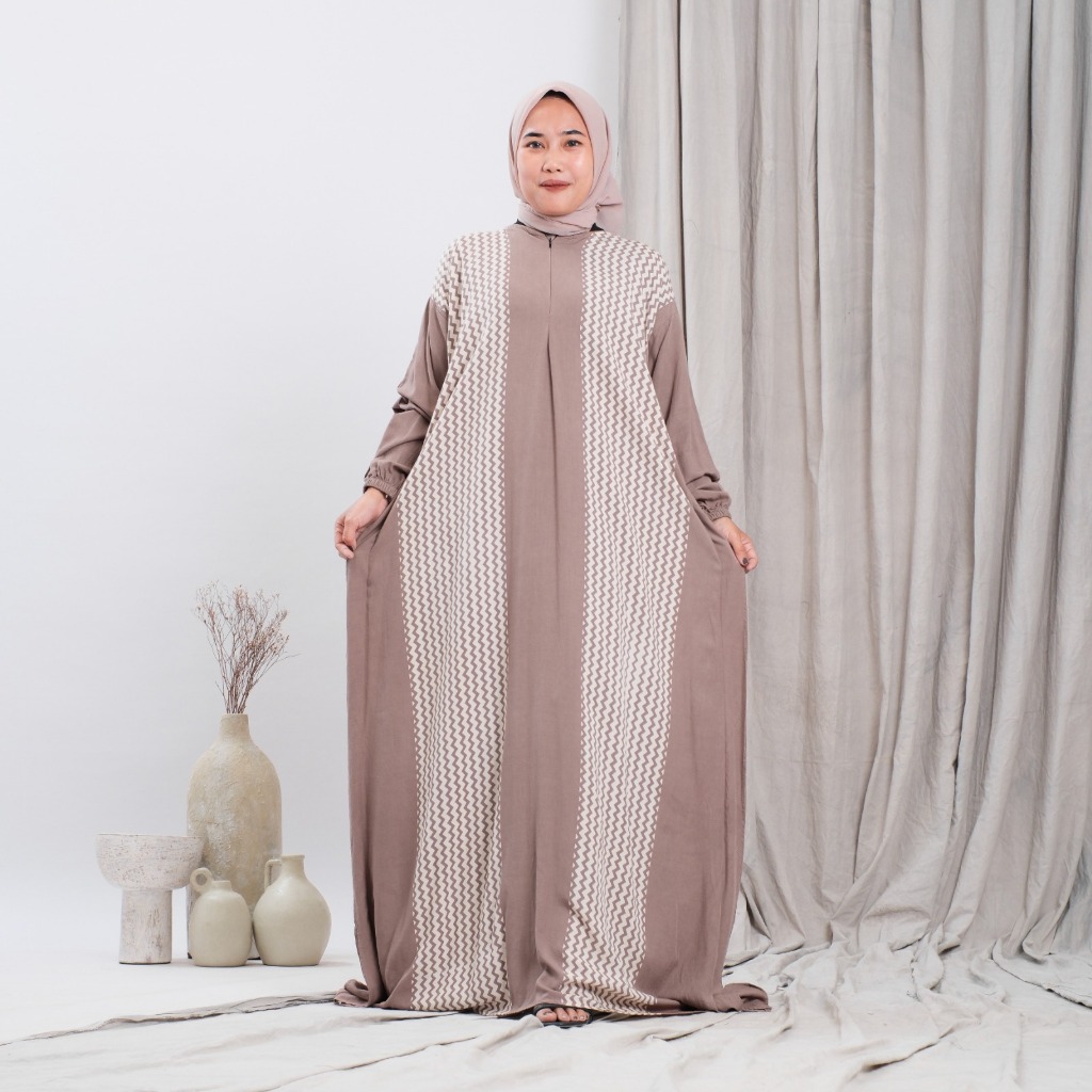 Jual Rifina Dress Madina Rayon premium Simple Elegan | Shopee Indonesia