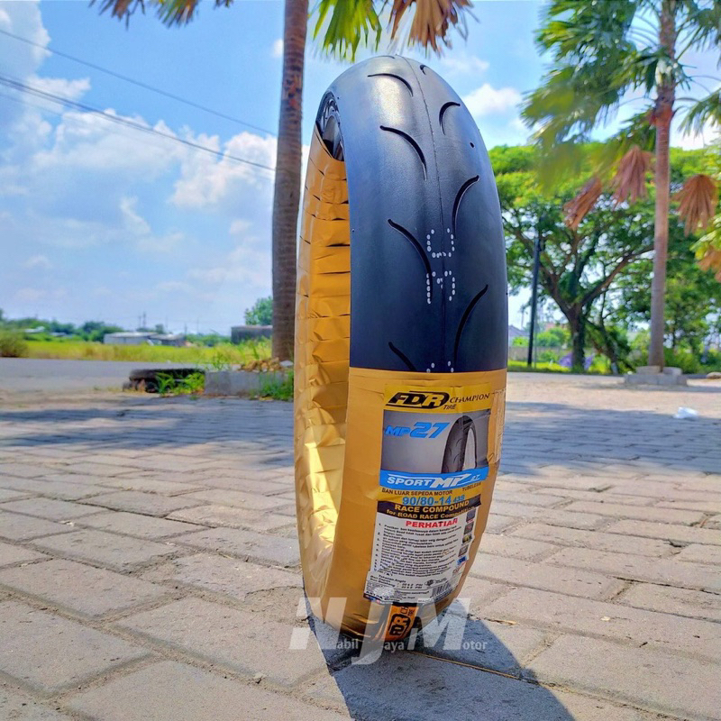 Jual BAN FDR SOFT COMPOUND 90/80 14 MP27 TUBELESS TL ROAD RACE FDR MP27 ...