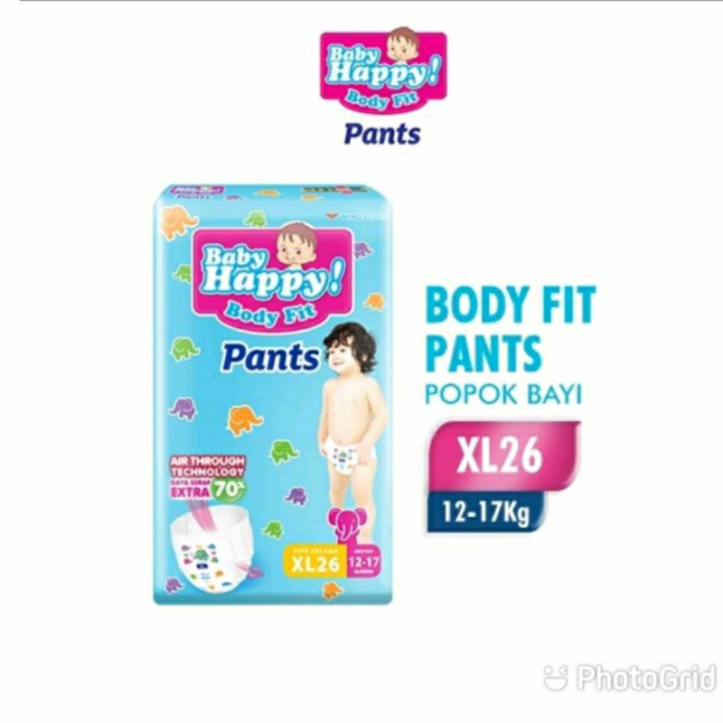 Jual Baby Happy Pants S38/M32/L28/XL26/XXL24 | Shopee Indonesia