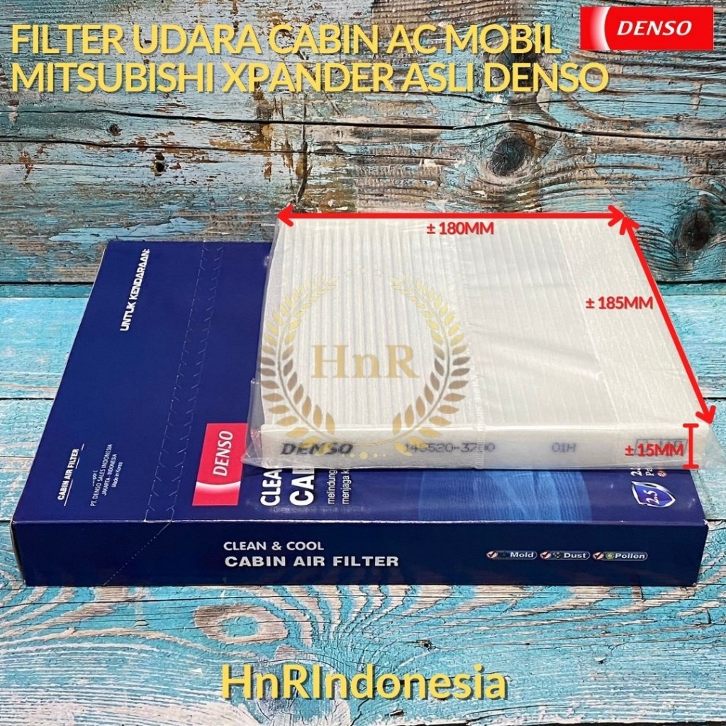 Jual Filter Udara Cabin AC Mobil Mitsubishi Xpander Expander ASLI DENSO ...