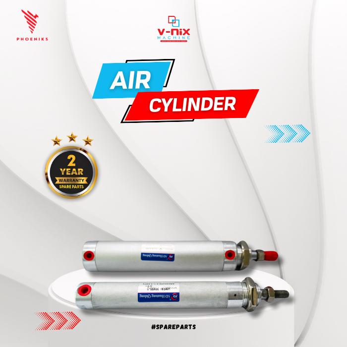 Jual VNIX Air Cylinder Silinder 20x80mm Udara Pneumatic Aktuator ...