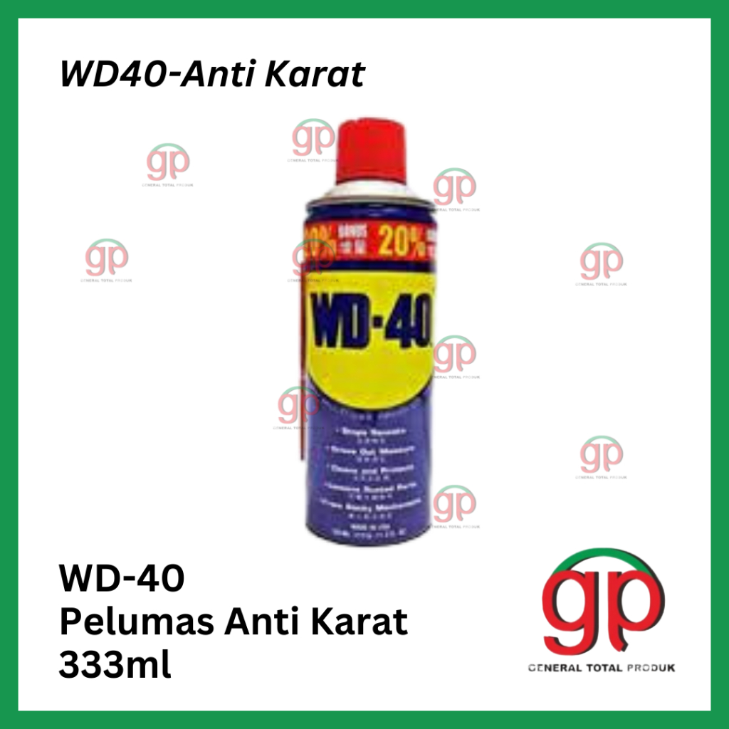 Jual WD40 Pelumas Anti Karat WD 40 333ML Pembersih Karat | Shopee Indonesia