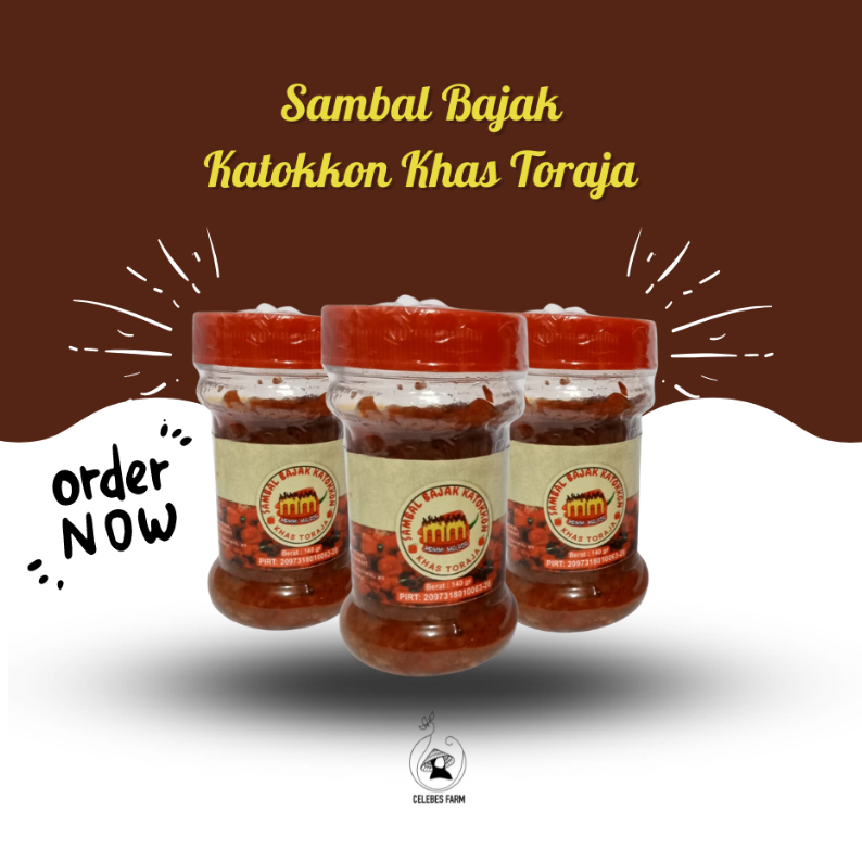 Jual Sambal Bajak Katokkon Khas Toraja Sulawesi Selatan | Shopee Indonesia